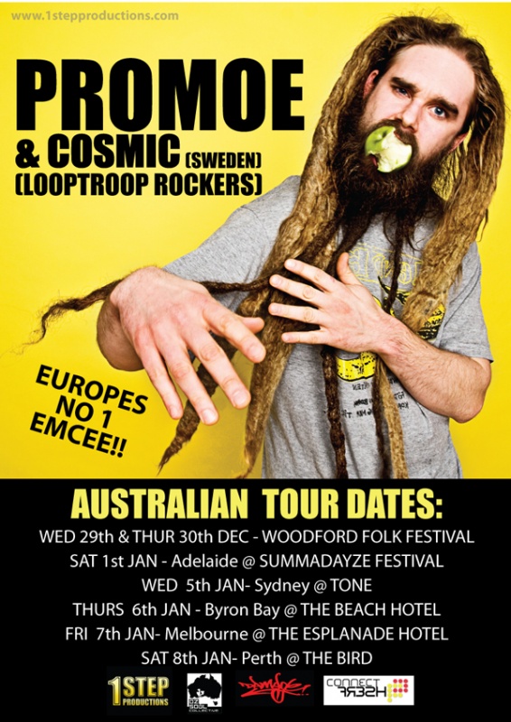 Promoe tour in Australia! - Looptroop Rockers